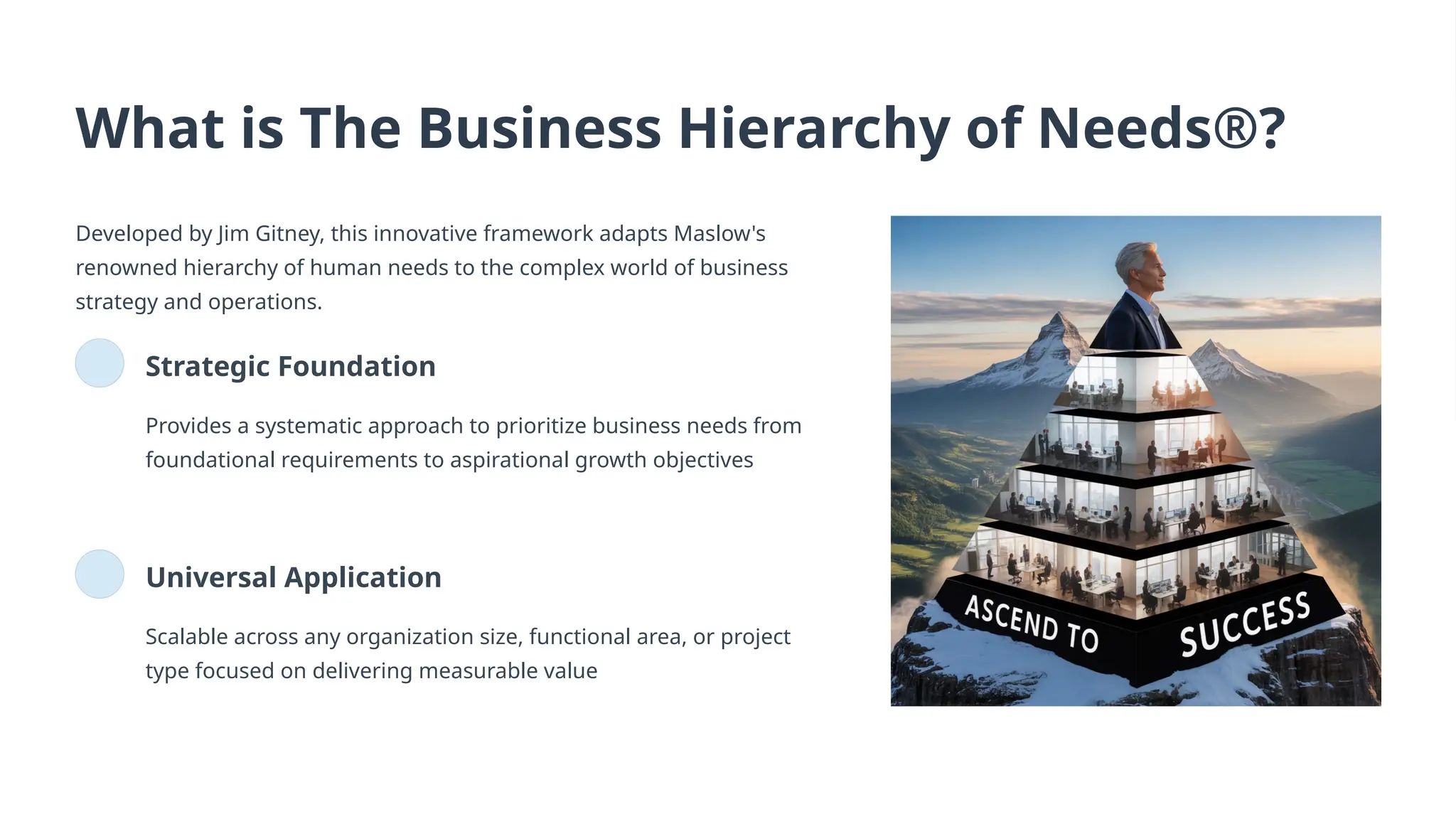 Applications of The Business Hierarchy of Needs | PPTX