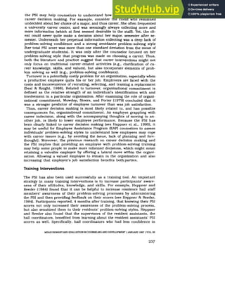 Applications Of The Problem Solving Inventory | PDF