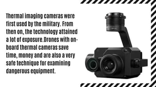 Applications of thermal imaging cameras | PPTX