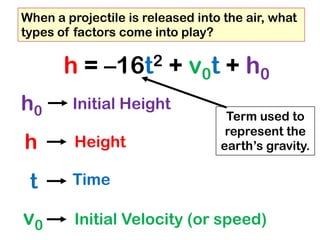 Applications of the vertex formula | PPTX