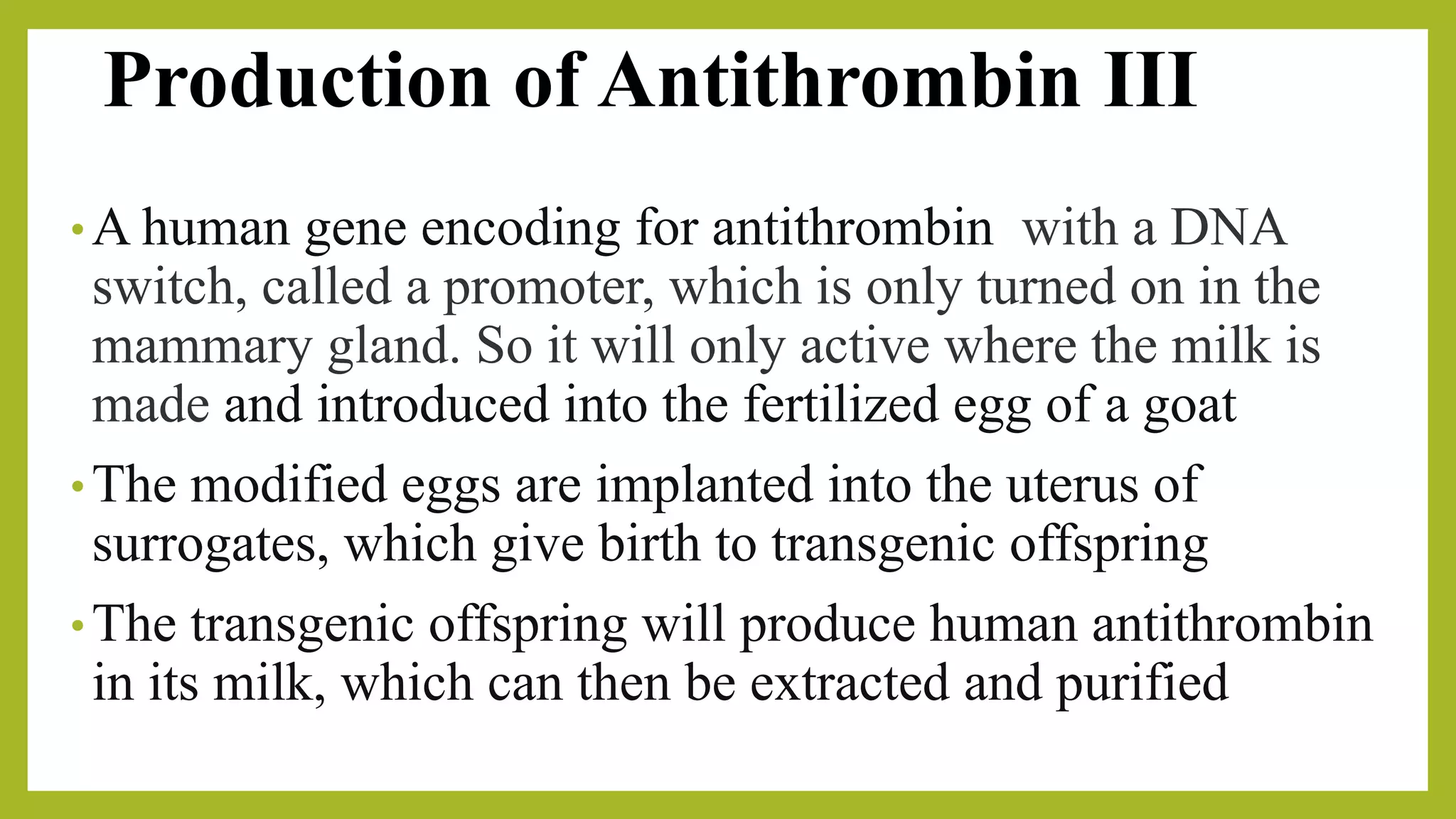Applications of transgenic animals (pharming, farm.pptx