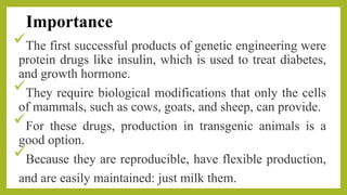Applications of transgenic animals (pharming, farm.pptx