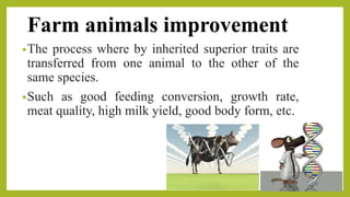 Applications of transgenic animals (pharming, farm.pptx