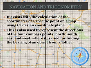 Applications of trigonometry | PPTX
