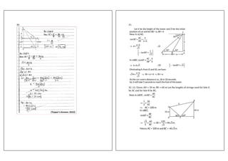 Applications of Trigonometry PYQ'S class 10.pdf