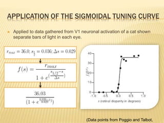 Applications of tuning curves 2 | PPTX
