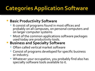 Application software | PPT