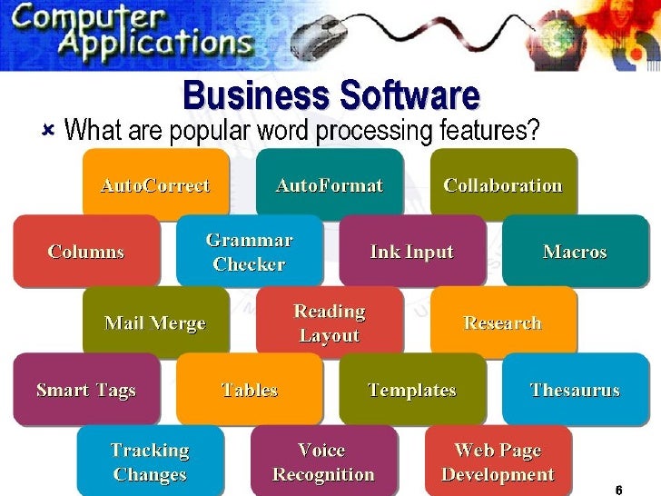 Application software