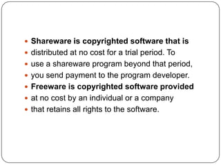 Application software | PPTX