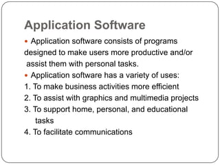 Application software | PPT