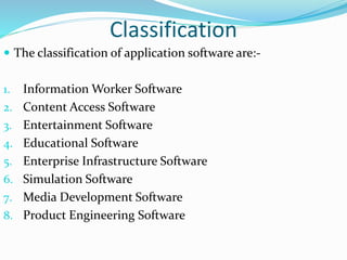 Application software | PPT