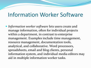 Application software | PPT