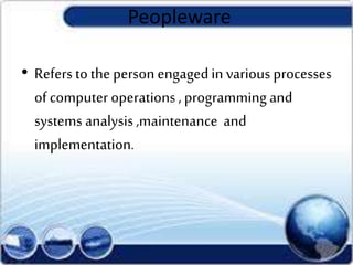 Application software and Peopleware | PPTX