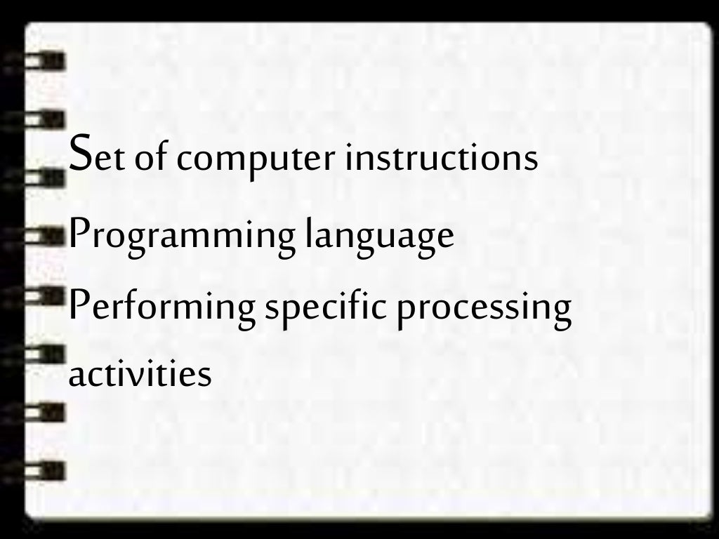 Application software and Peopleware