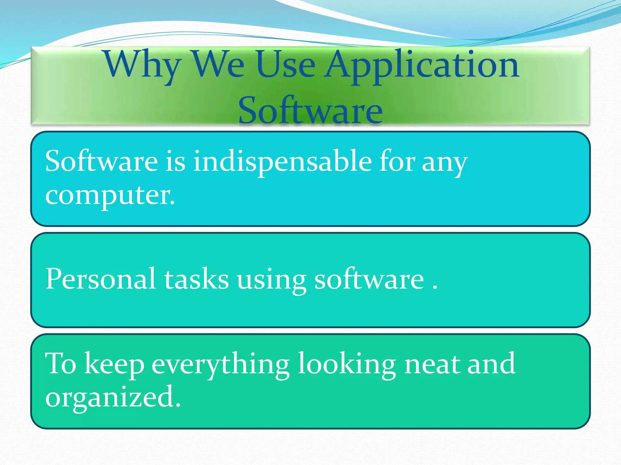 Application software | PPTX