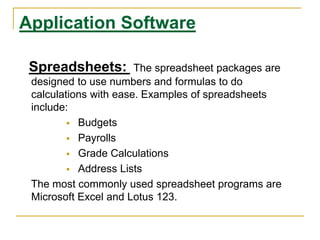 Application software | PPT