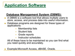 Application software | PPTX