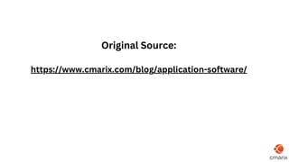 Application Software Types, Functions and An Overview | PPTX