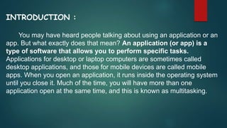 Application Software in Computer and Services.pptx | Internet | Computing