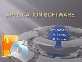 Application Software | PPTX