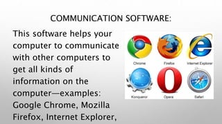 COMPUTER SOFTWARE: APPLICATION SOFTWARE GRADE 4.pptx
