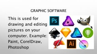 COMPUTER SOFTWARE: APPLICATION SOFTWARE GRADE 4.pptx