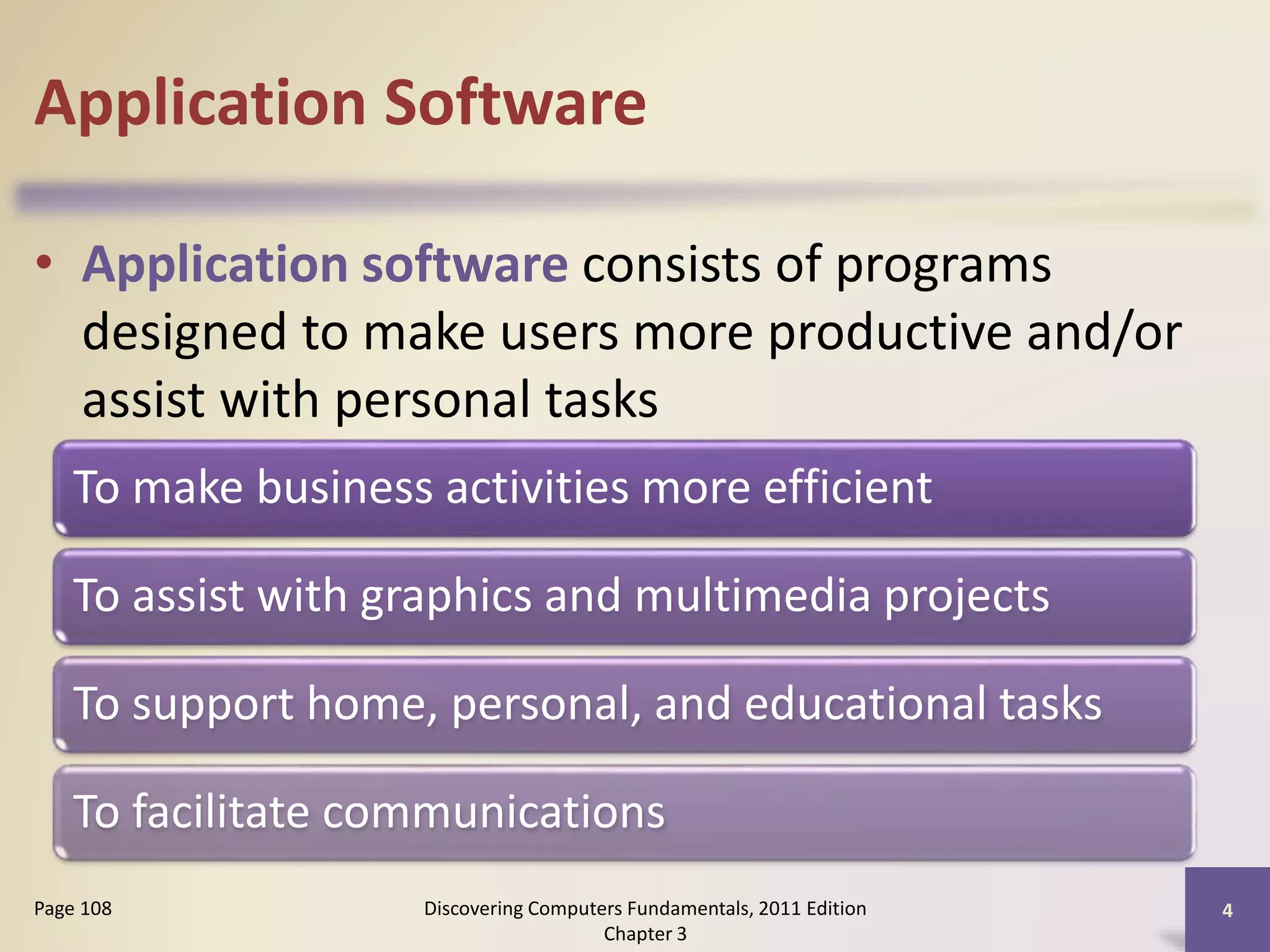 Application softwares | PPT