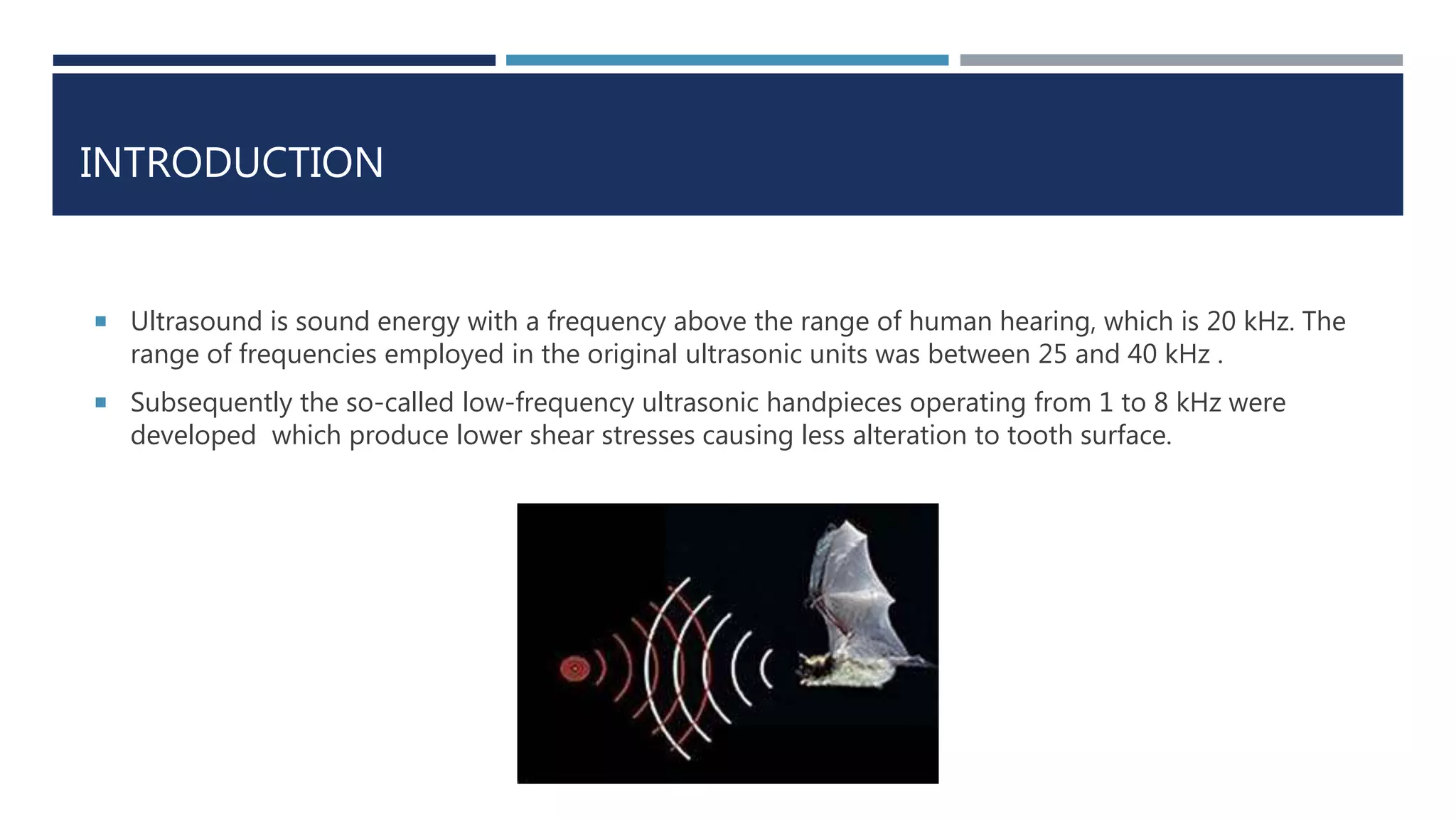 Applications of ultrasonics in endodontics | PPTX