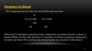 Applications of uv spectroscopy, by Dr. Umesh Kumar Sharma and Anu Mathew | PPTX