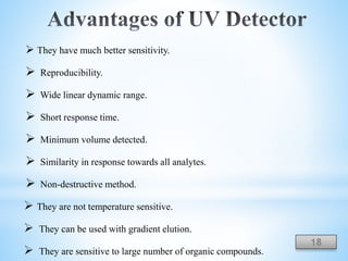 Applications of uv with hplc | PPTX