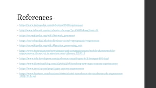 Applications of various latest coprocessors | PPT
