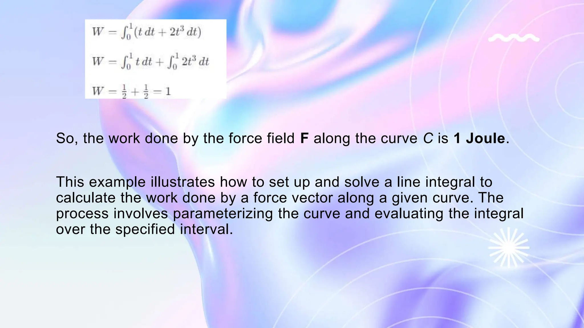 Application Of vector Integration and all | PPTX