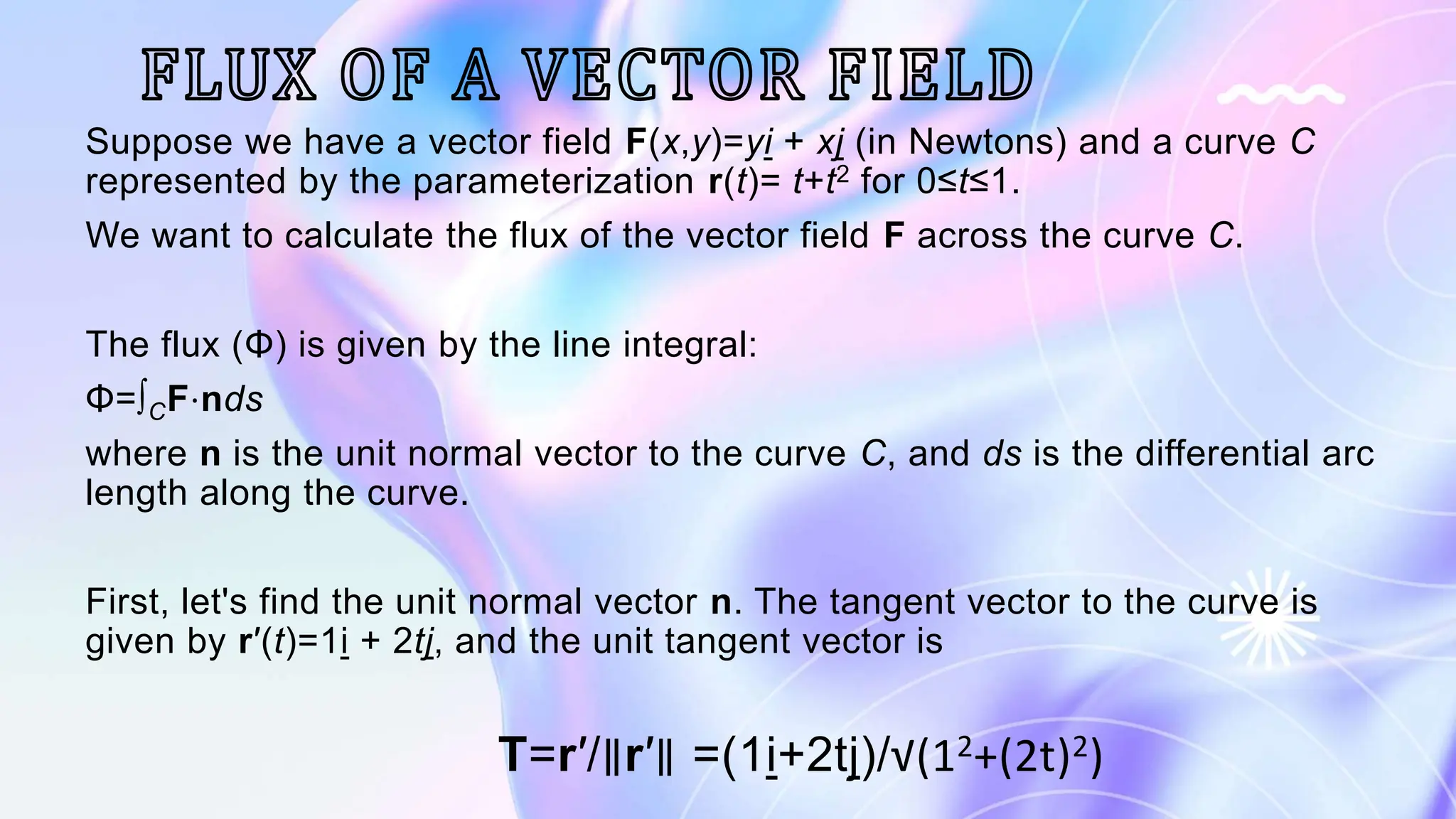 Application Of vector Integration and all | PPTX