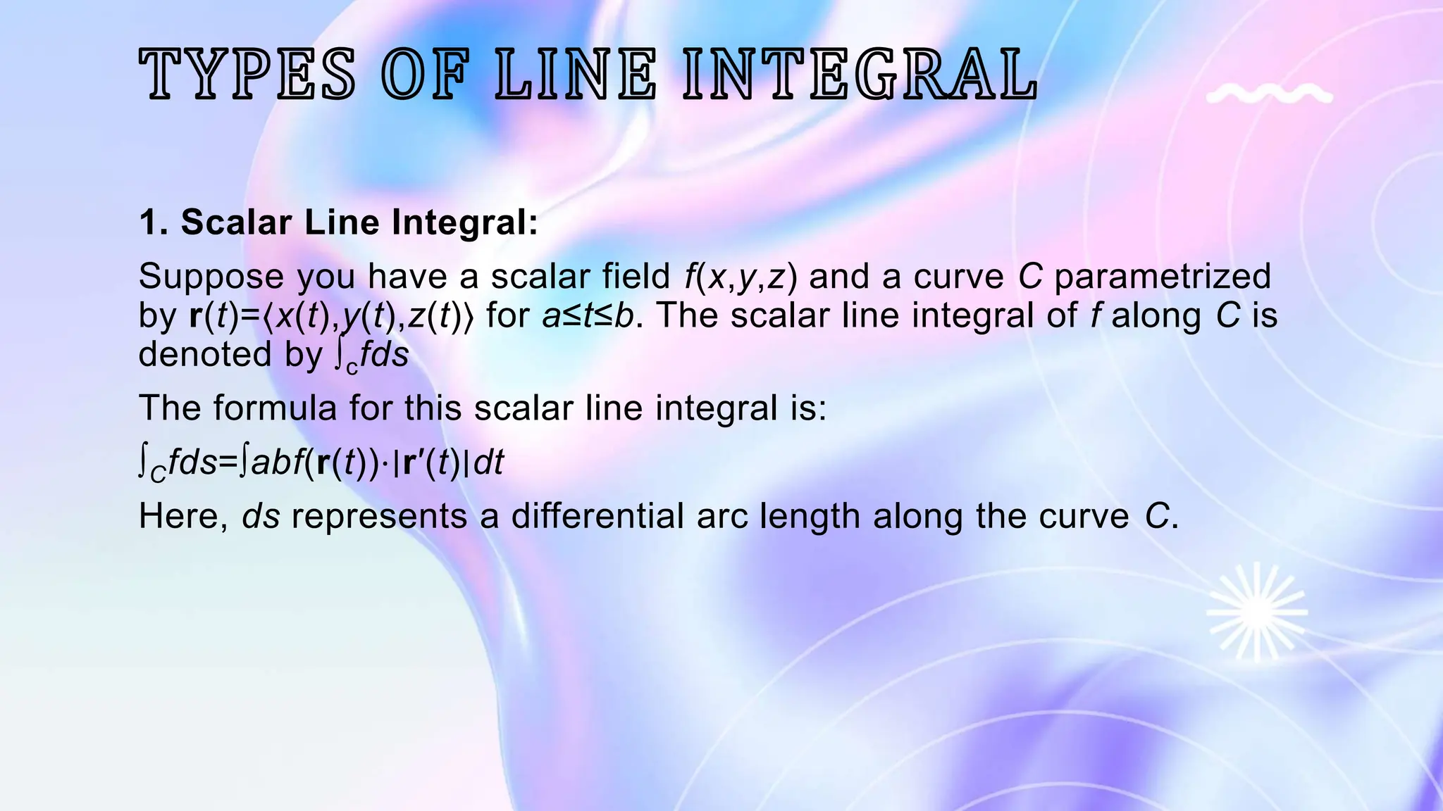 Application Of vector Integration and all | PPTX