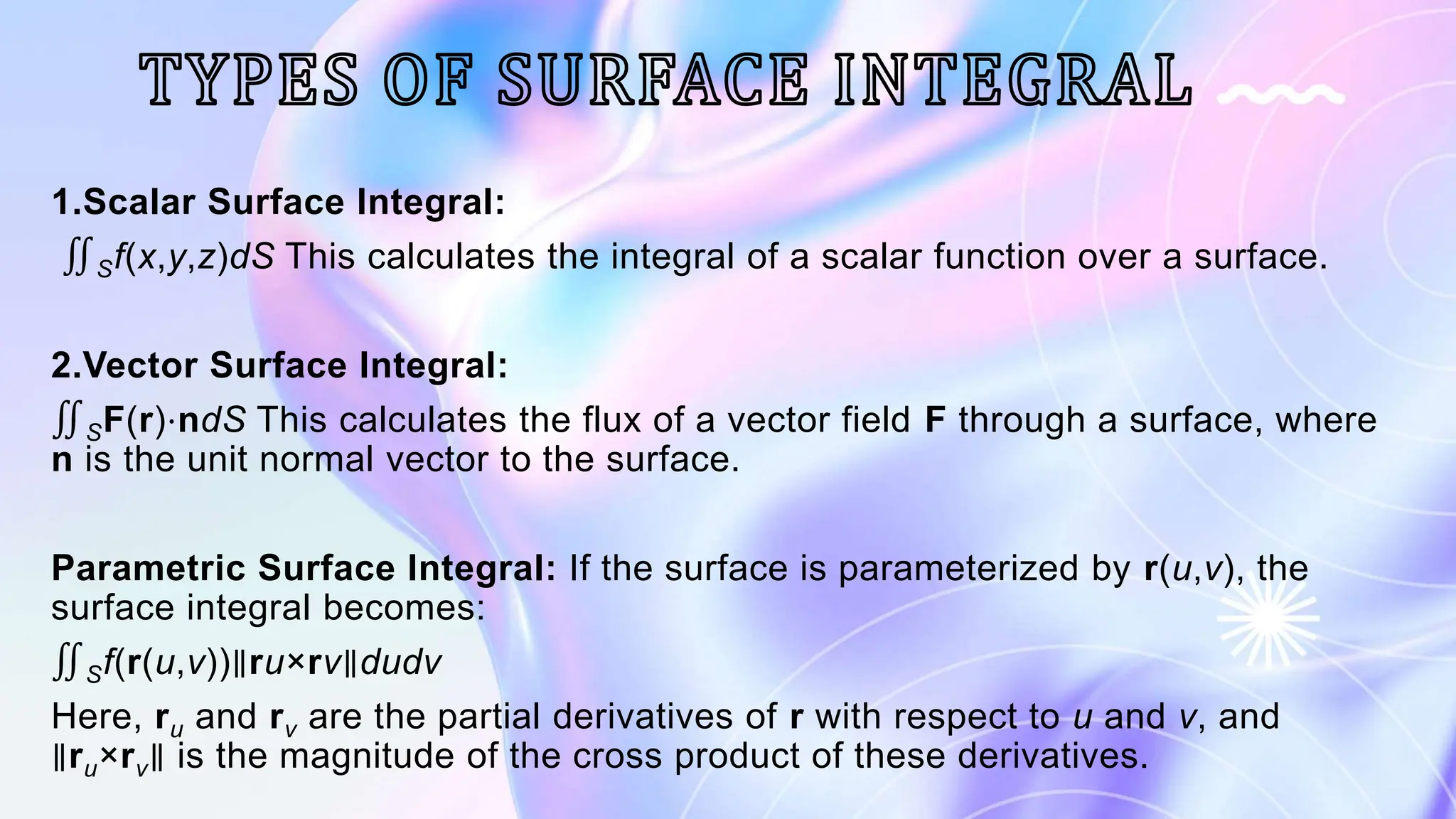 Application Of vector Integration and all | PPTX