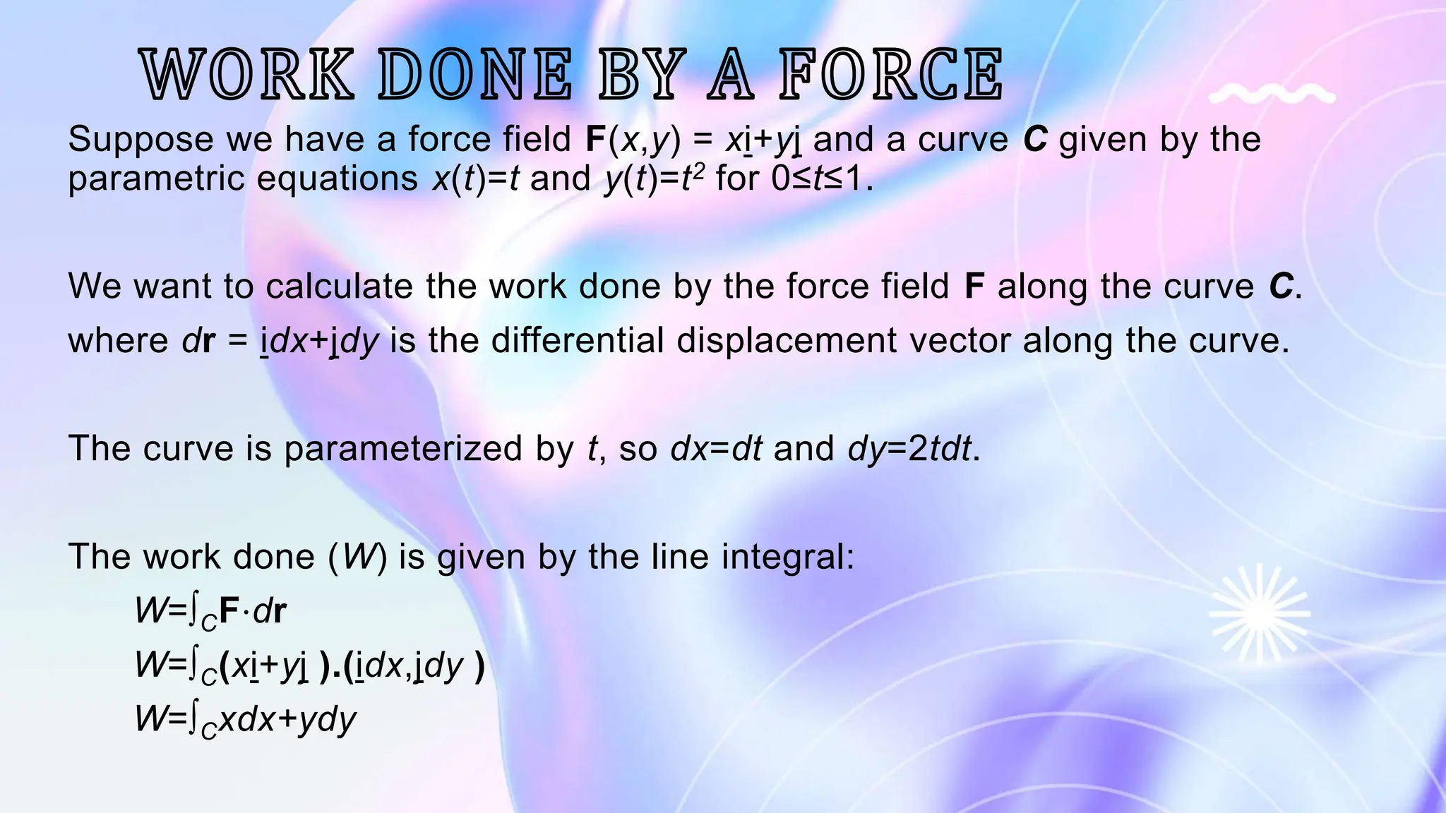 Application Of vector Integration and all | PPTX