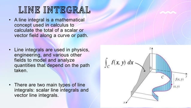 Application Of vector Integration and all | PPTX | Physics | Science
