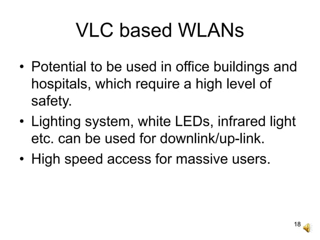 Applications of visible light communication | PPT
