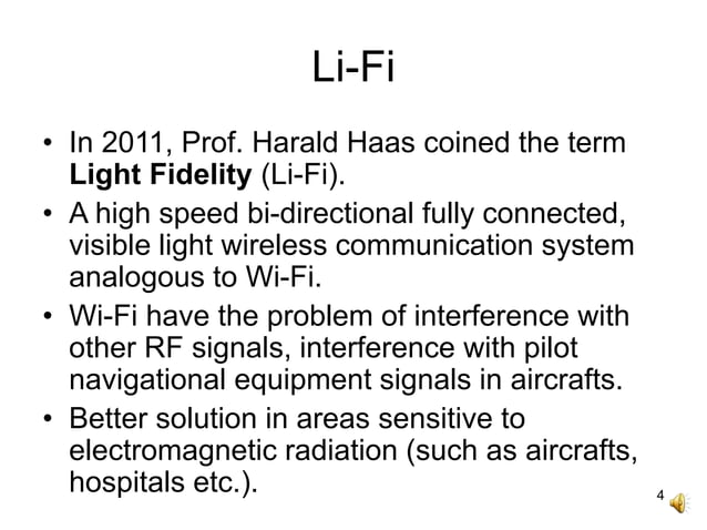 Applications of visible light communication | PPT