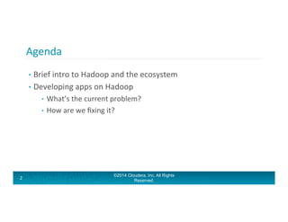 Applications on Hadoop | PDF