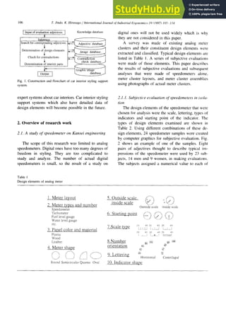 Application Studies To Car Interior Of Kansei Engineering | PDF | Auto ...