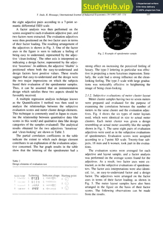 Application Studies To Car Interior Of Kansei Engineering | PDF | Auto ...