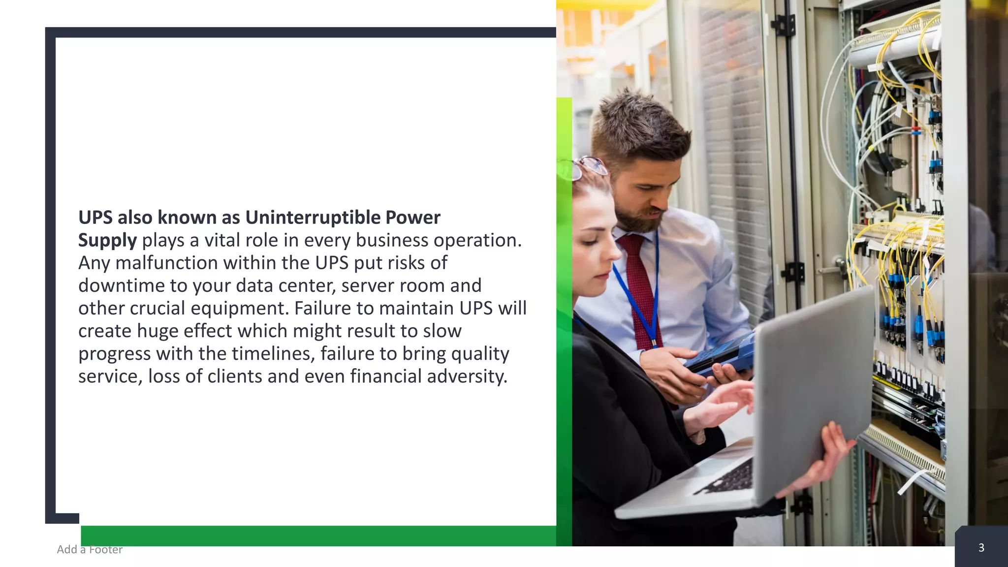 Applications Ups Monitoring System Ppt