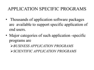 Application software and system software | PPTX
