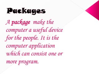Applicationswpackage | PPT