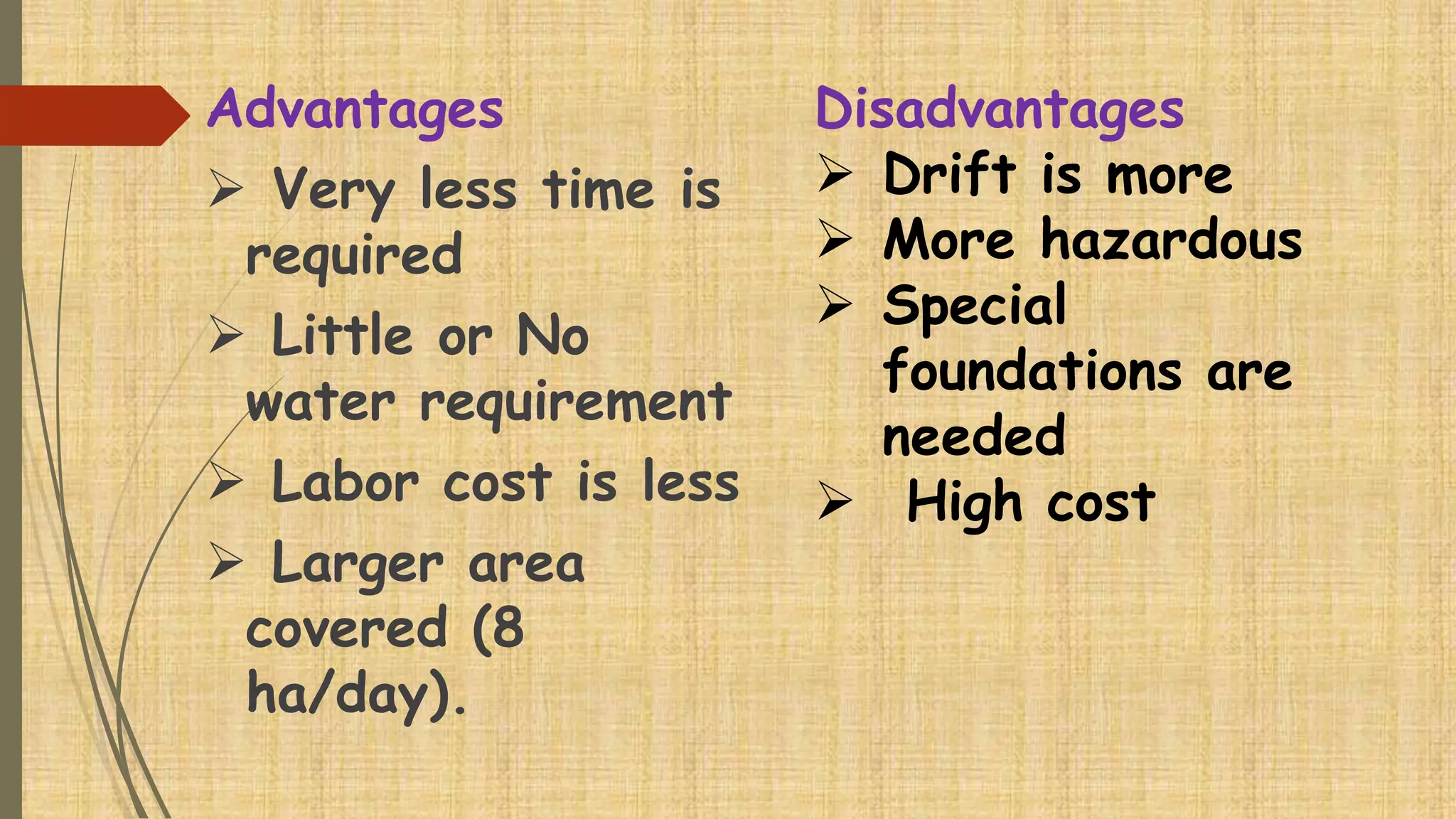 Application techniques of spray fluids | PPTX