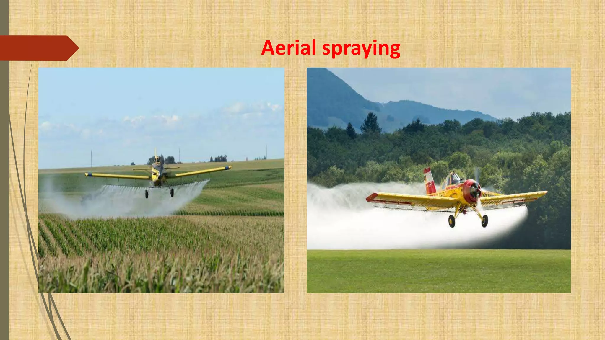 Application techniques of spray fluids | PPTX