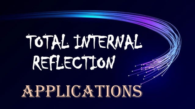 APPLICATION TOTAL INTERNAL REFLECTION.pptx