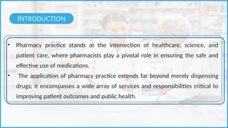 various Applications to Pharmacy Practice.pptx