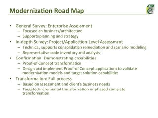 iSeries Modernization: RPG/400 to Java Migration | PDF